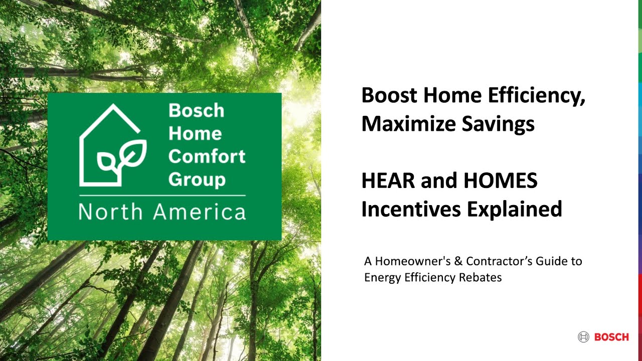 Boost Home Efficiency & Maximize Savings: HEAR and HOMES Incentives ...