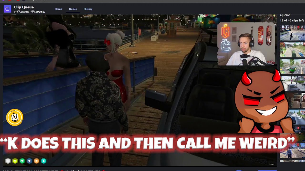 Client aka Peanut Reacts To Hilarious Nopixel RP Clips | CG - YouTube