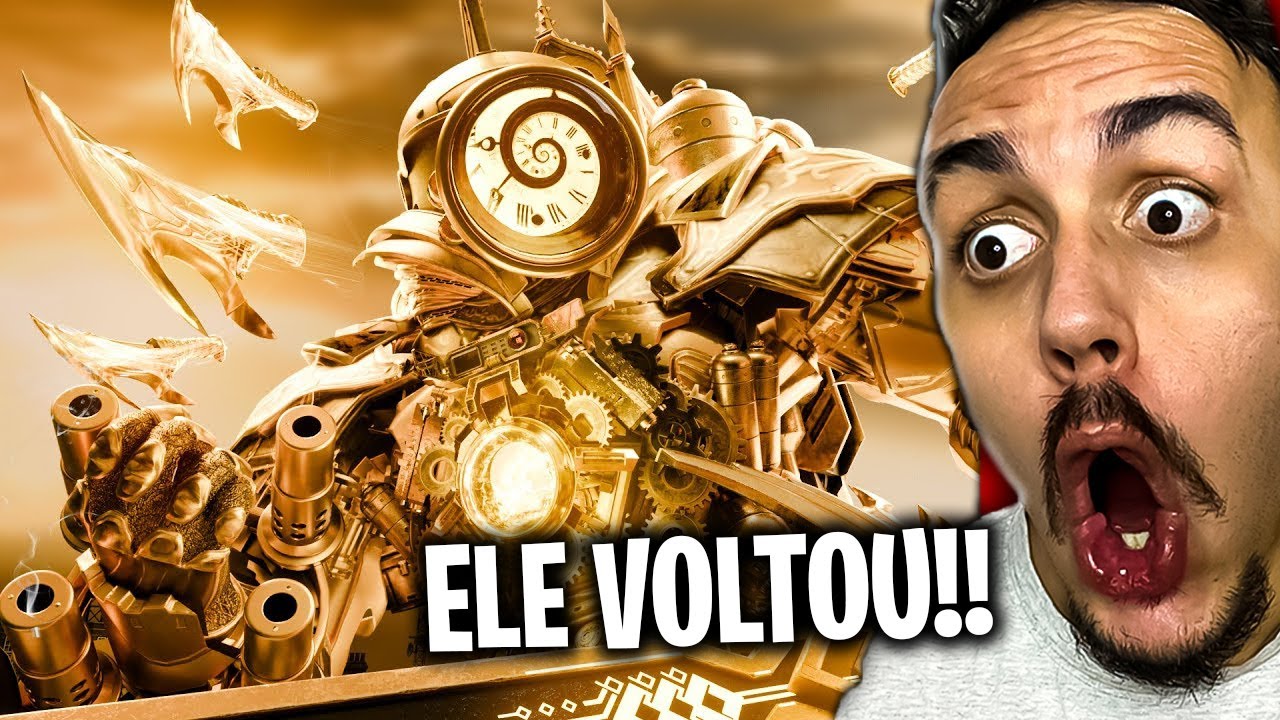 INCRIVEL!! TITAN CLOCK MAN VOLTOU!! (skibidi toilet multiverse 030) react @DOM_Studio - YouTube