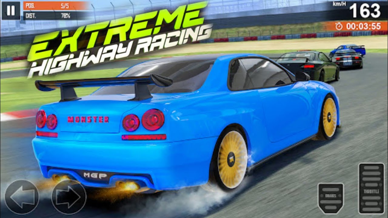🤑🤑🤑 🤑 Super- CAR - Drag & Drift Racing gameplay // Extreme Highway ...