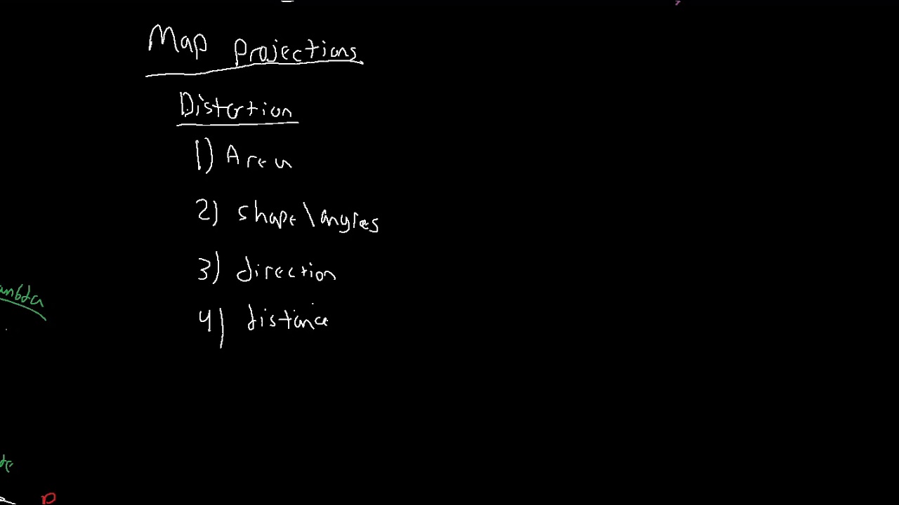 Map Projection Distortion - YouTube
