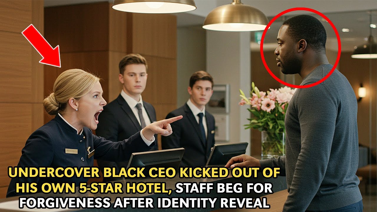 Undercover Black CEO Kicked Out of His Own 5-Star Hotel, They Begged ...