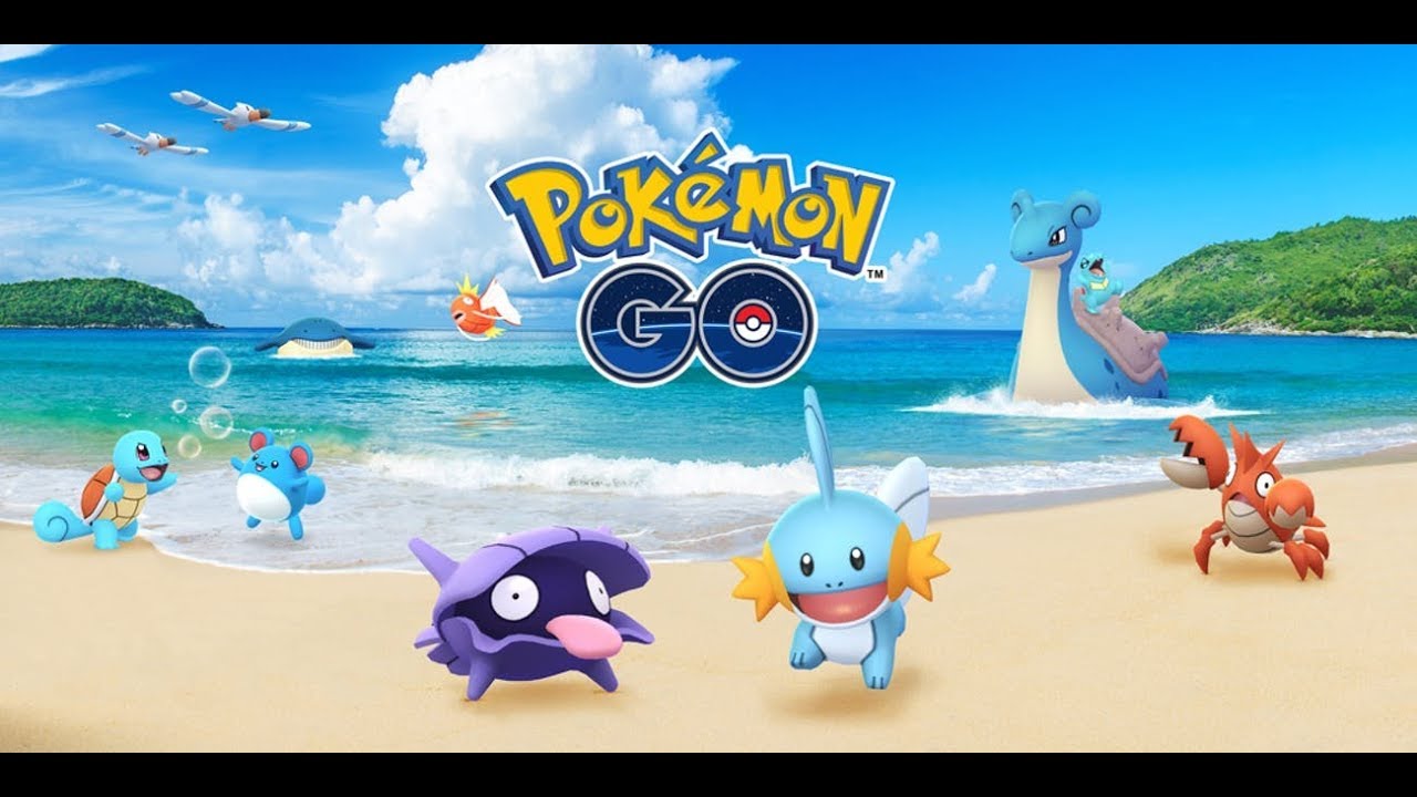Water event pokemon go (test stream) - YouTube