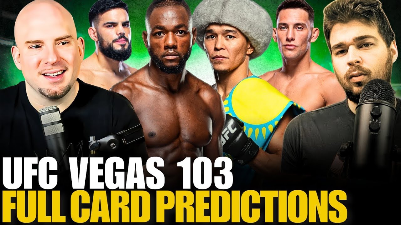 UFC Vegas 103 FULL CARD Predictions - YouTube