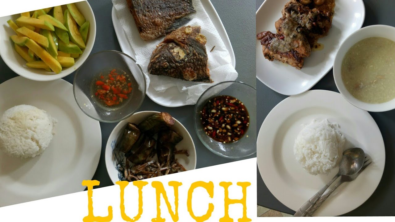 Typical Filipino LUNCH - YouTube