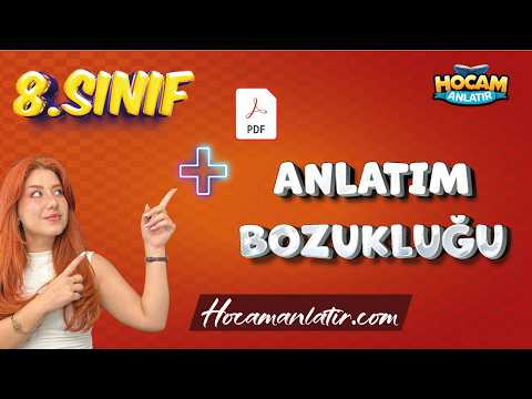 8. Sınıf Türkçe | Anlatım Bozukluğu Konu Anlatımı ve Soru Çözümü #lgs2026
