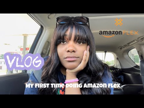 VLOG | COME RIDE WITH ME: MY FIRST TIME DOING AMAZON FLEX - YouTube