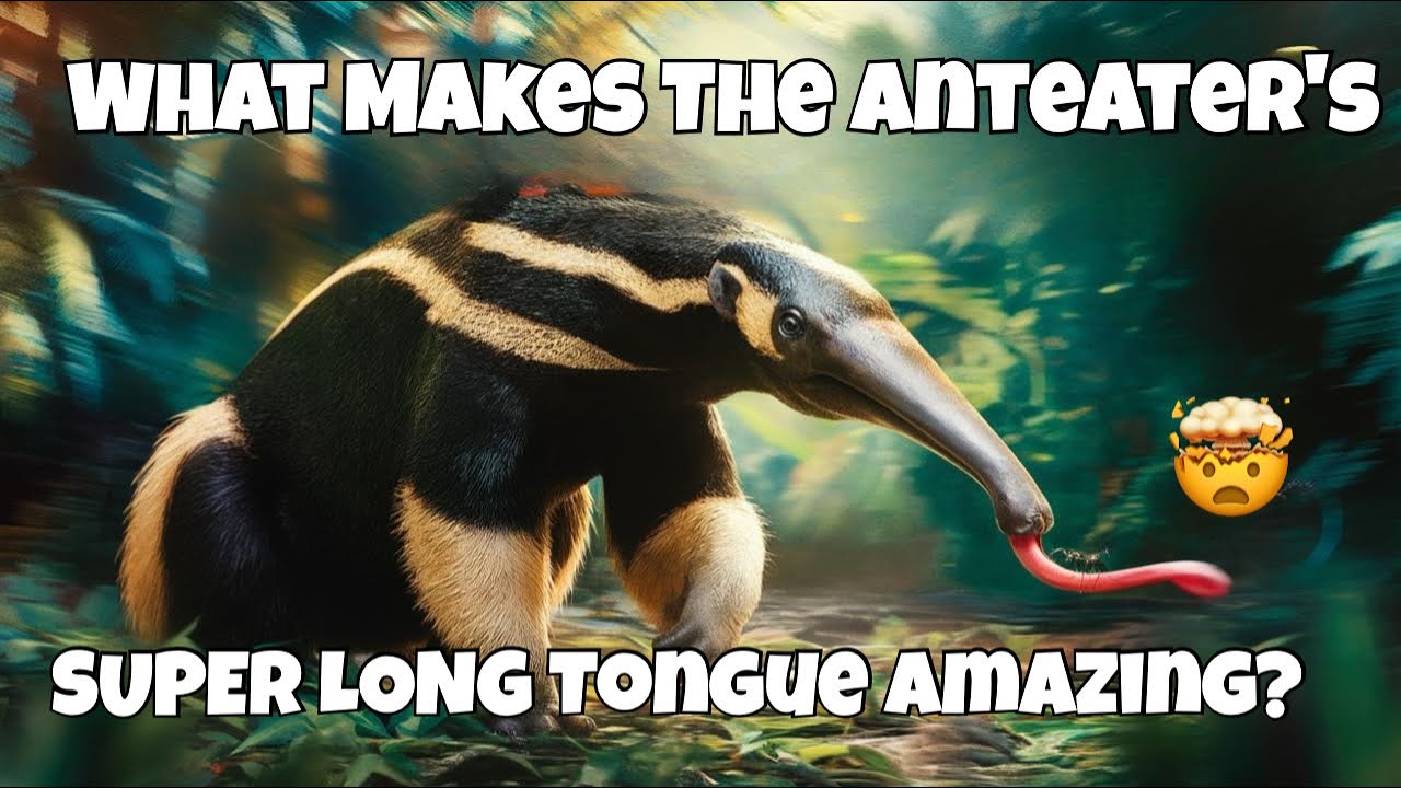 What Makes the Anteater's SUPER LONG Tongue So Amazing? - YouTube