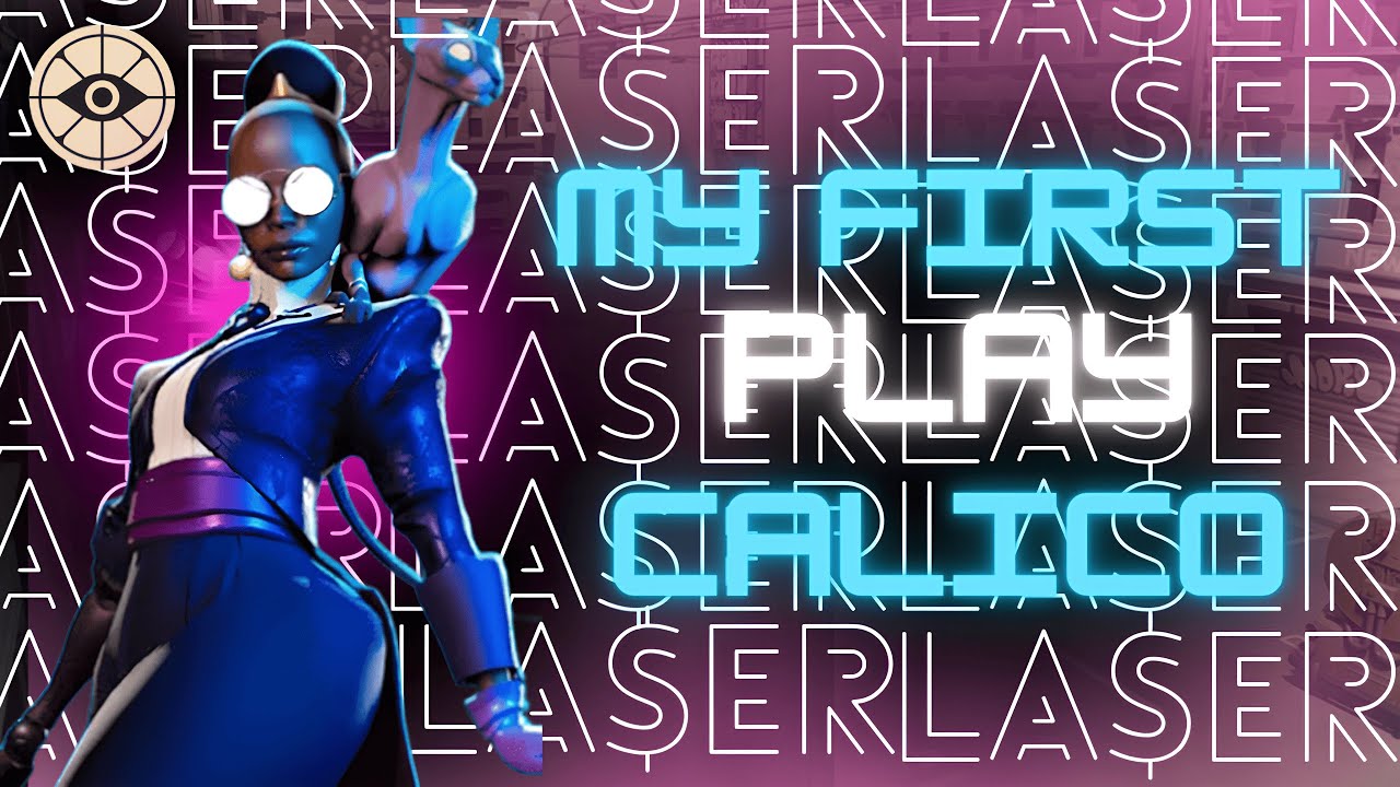 My FIRST PLAY CALICO - laser #deadlock - YouTube