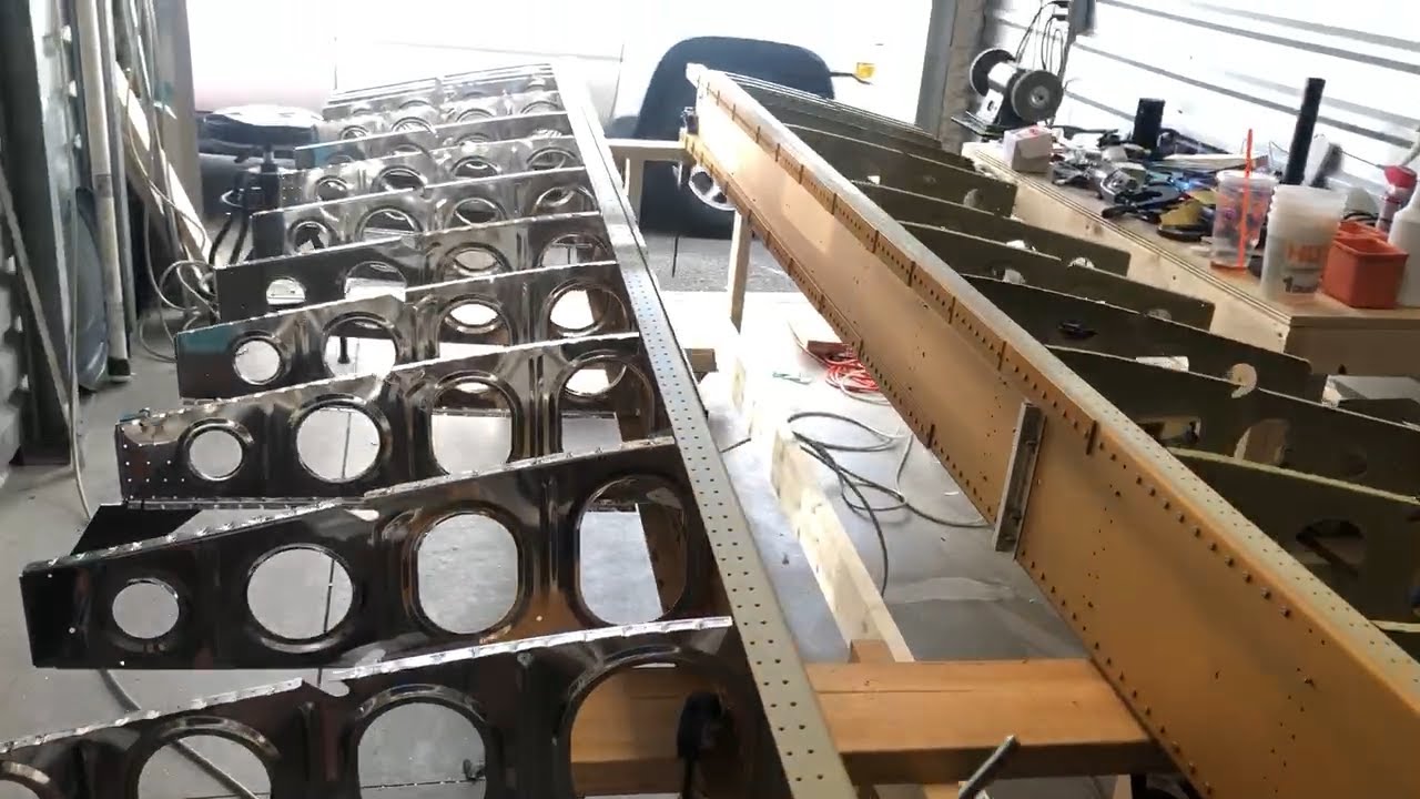 Attaching the Ribs To The Spar - YouTube