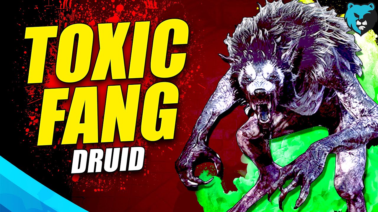 MASSIVE BURST Toxic Fang Druid Build Guide | Diablo IV - YouTube