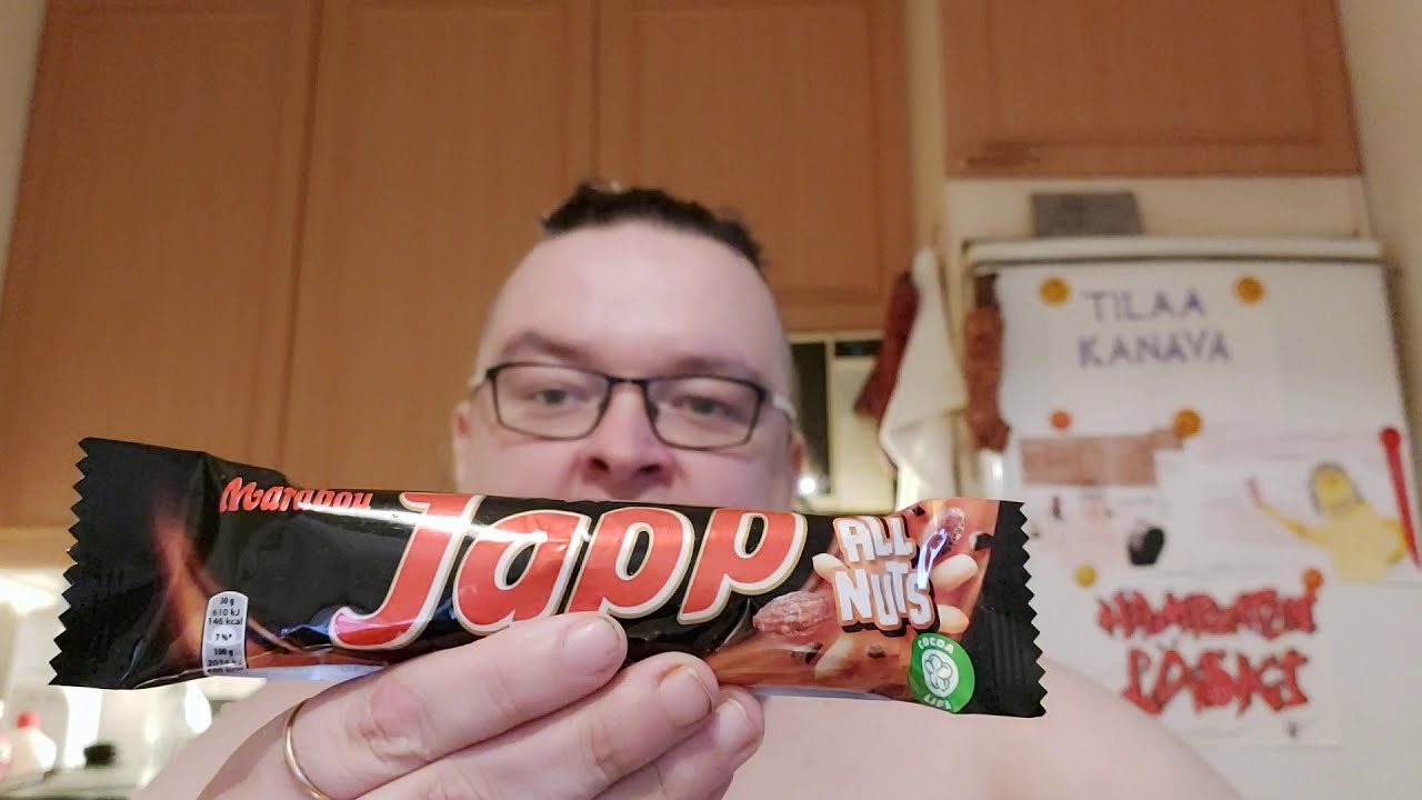 Hampaaton läski syö: Osa 854 - Marabou Japp All Nuts - YouTube