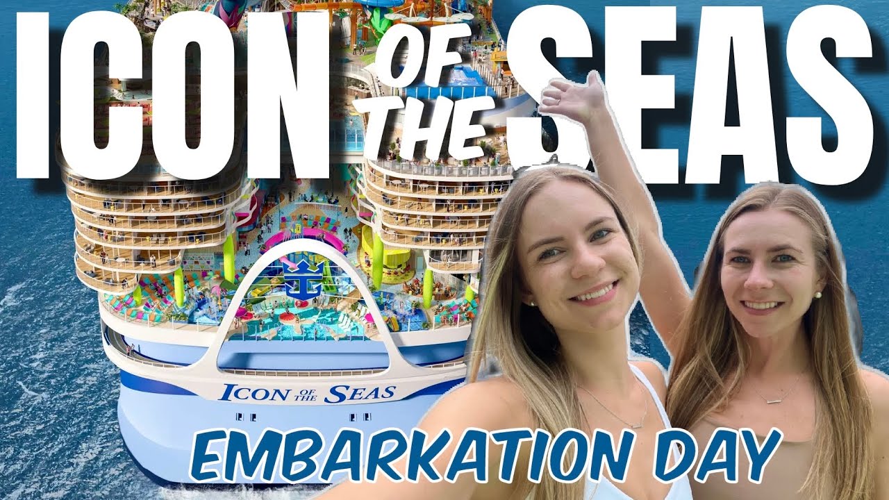BOARDING THE LARGEST CRUISE SHIP IN THE WORLD | Icon of the Seas - YouTube