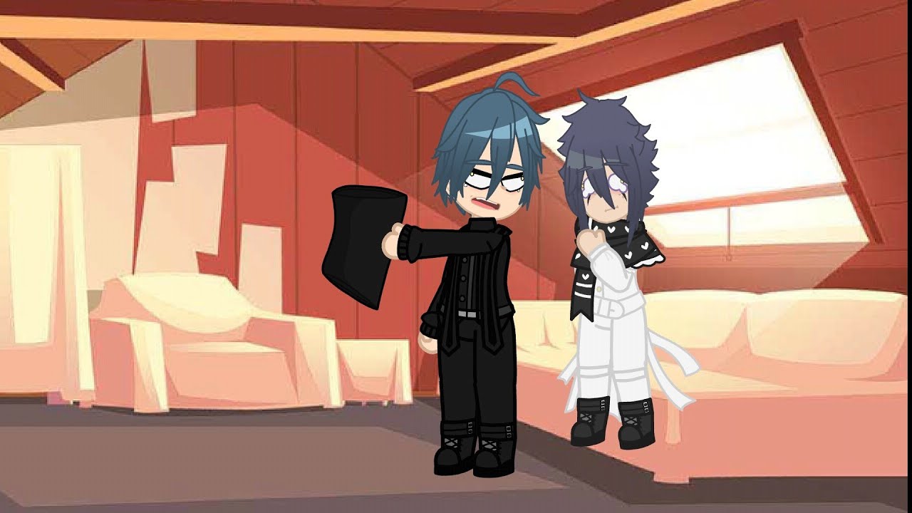 Kokichi stealing Shuichi's hat ☆||Danganronpa||Gacha||☆ - YouTube