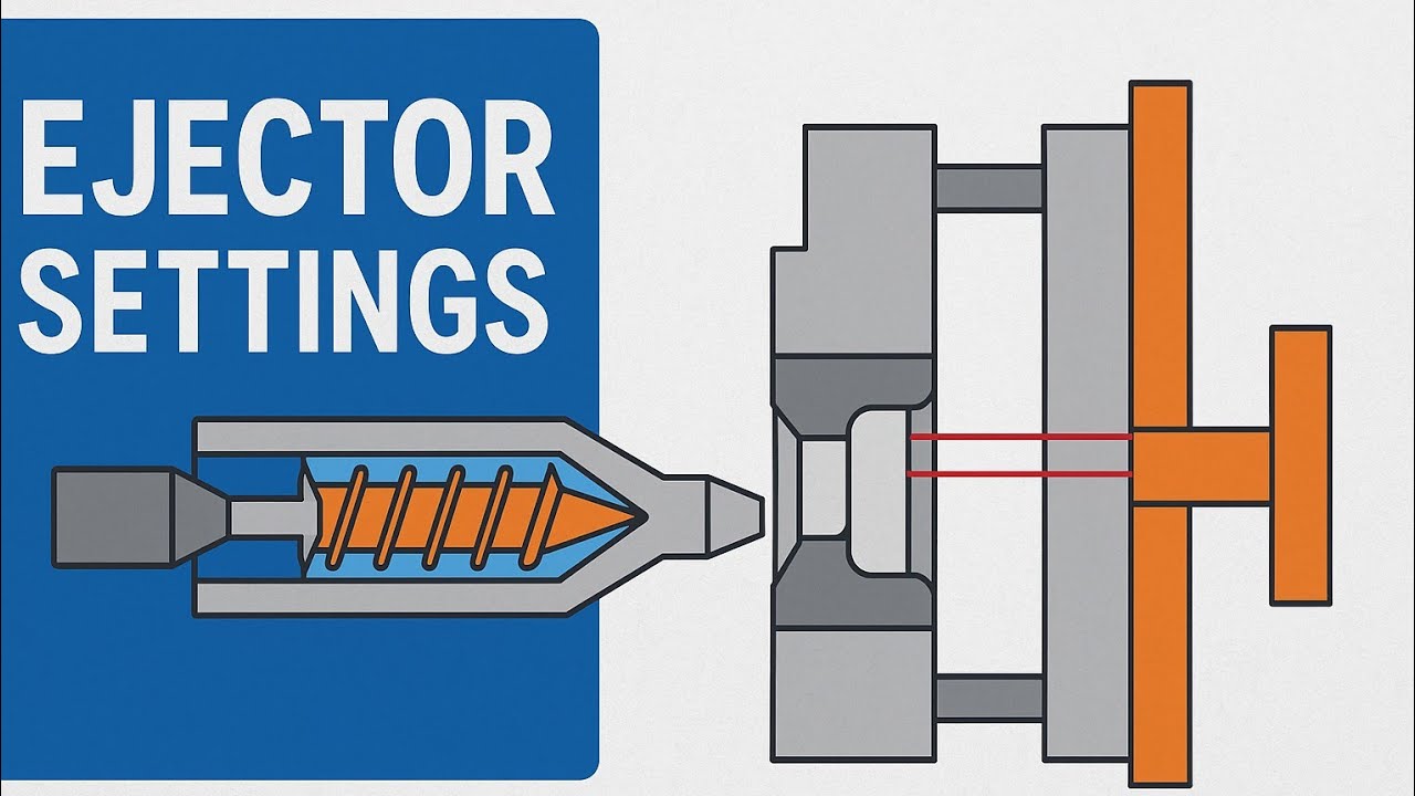 EJECTOR MODE SETTINGS PRACTICAL VIDEO INJECTION MOLDING - YouTube
