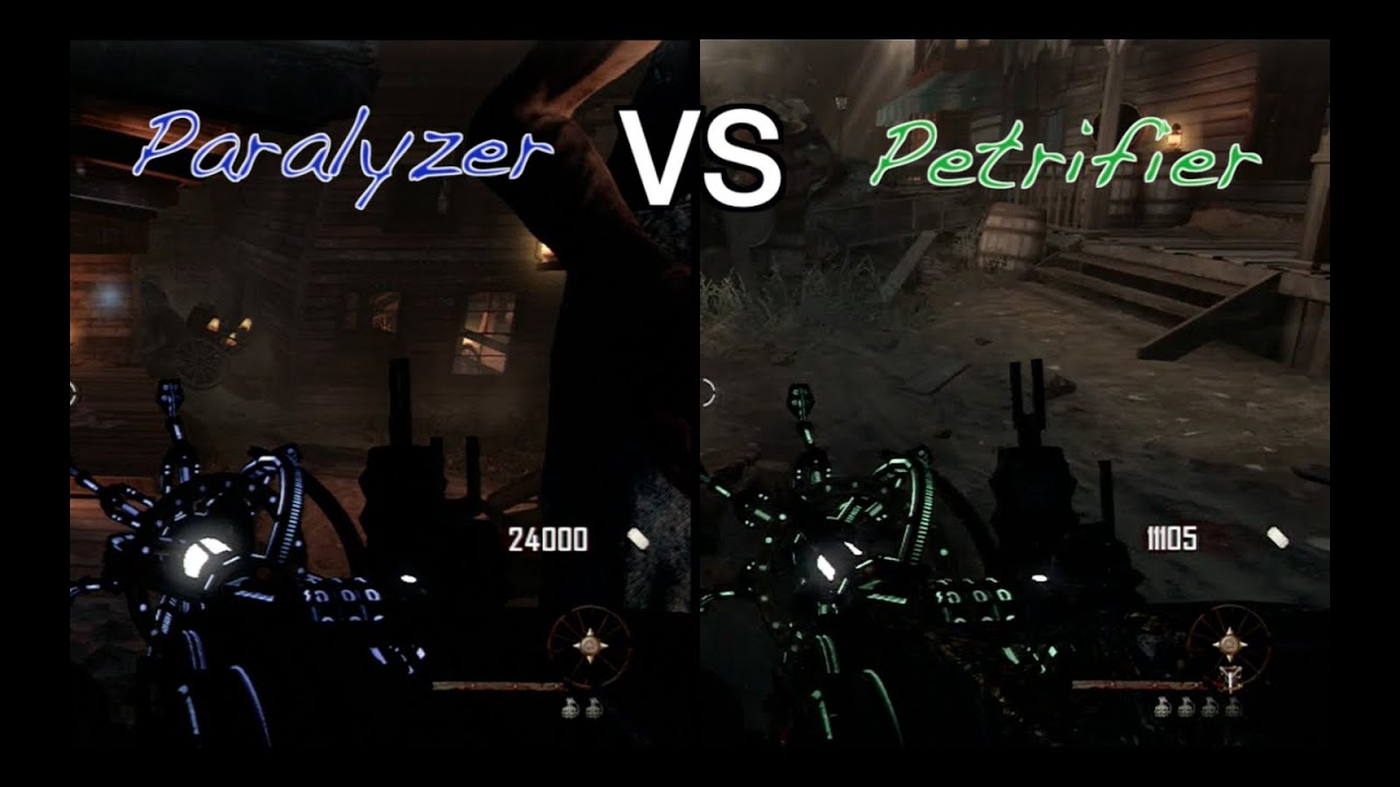 Paralyzer vs Petrifier: What's the Difference? (Buried BO2 Zombies ...
