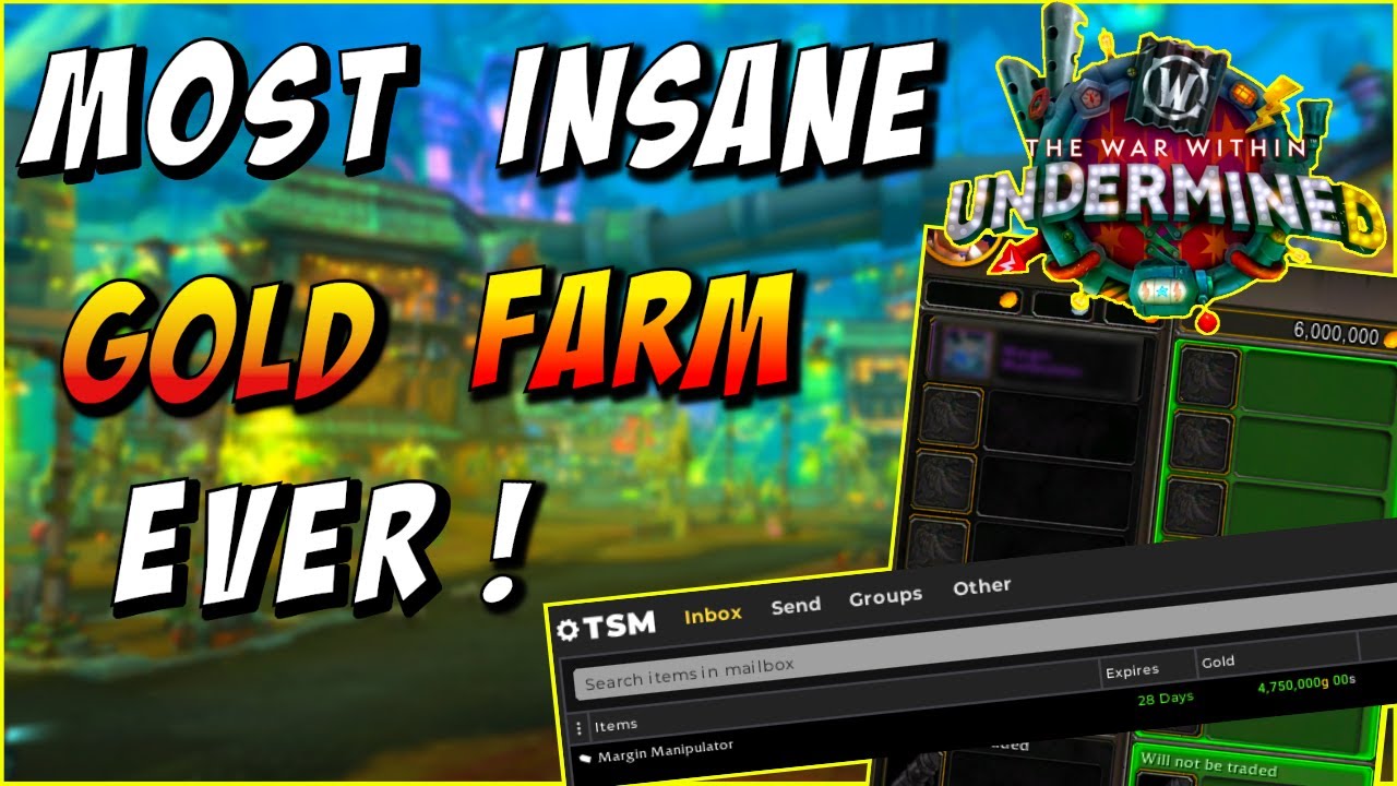 The Most INSANE Gold Farm in WoW History - YouTube
