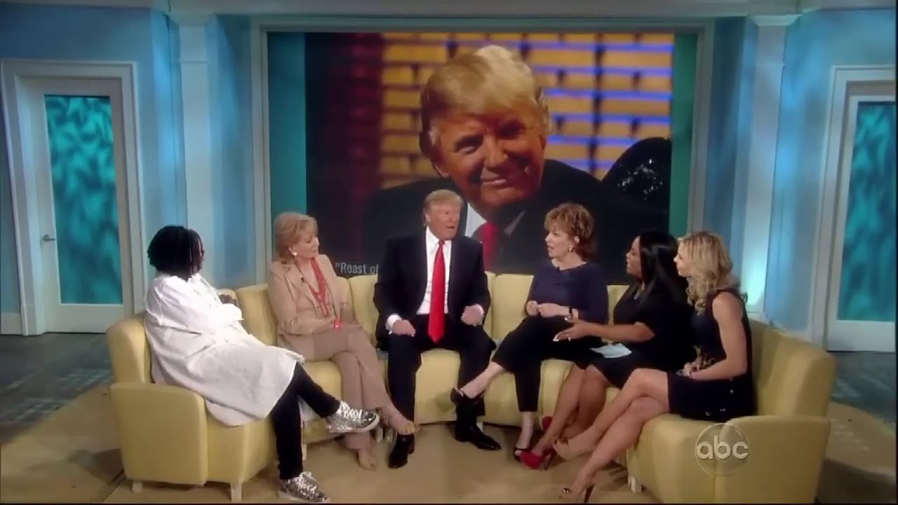 FLASHBACK - Donald Trump's appearance on The View (with Whoopi Goldberg ...