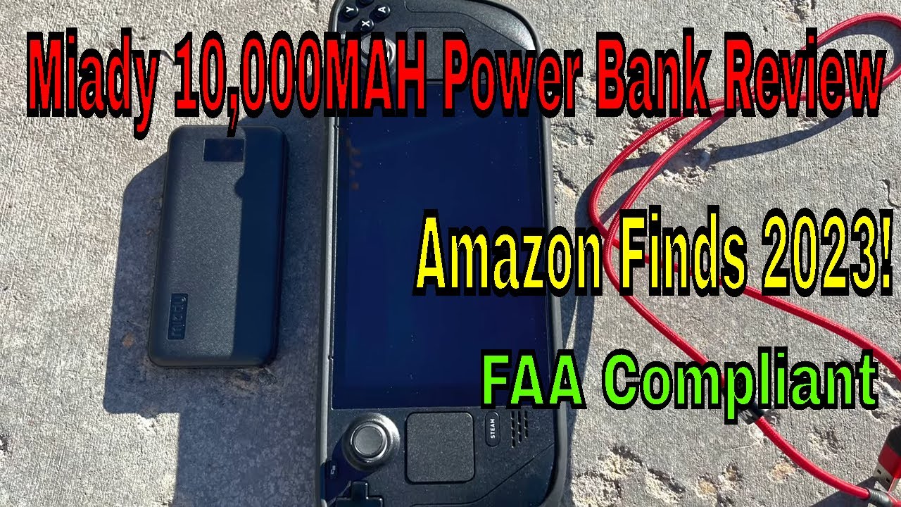 2023 MIADY 10000MAH Power Bank Review In 4K : Unboxing & 1st ...