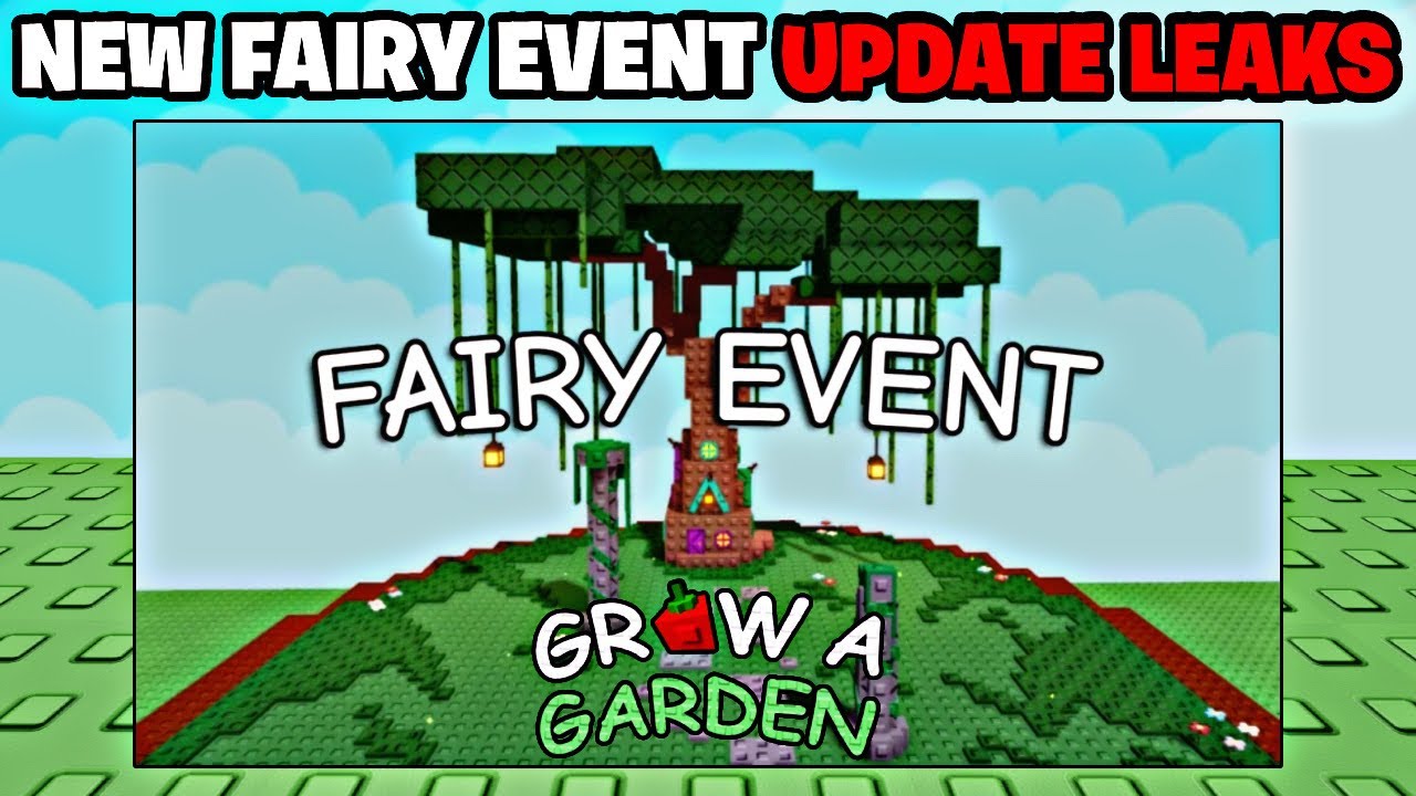GROW A GARDEN FAIRY EVENT UPDATE EXPLAINED! (New Seeds & Pets) in Fairy ...