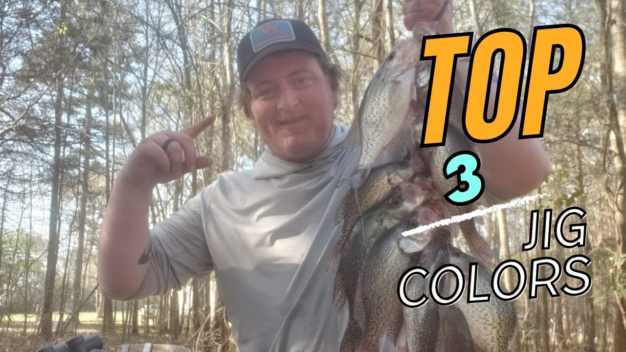 My TOP 3 Spring Crappie COLORS | Crappie Fishing 2024 - YouTube