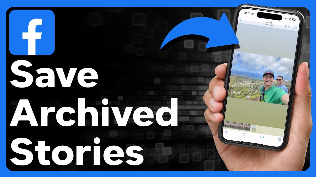 How To Save Archived Stories On Facebook - YouTube