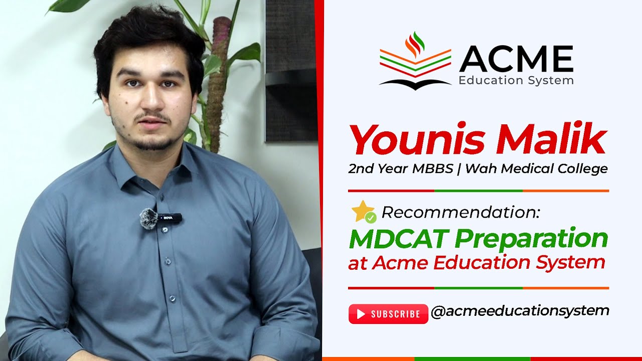 Why Medical Students Recommend Acme Education System for MDCAT ...