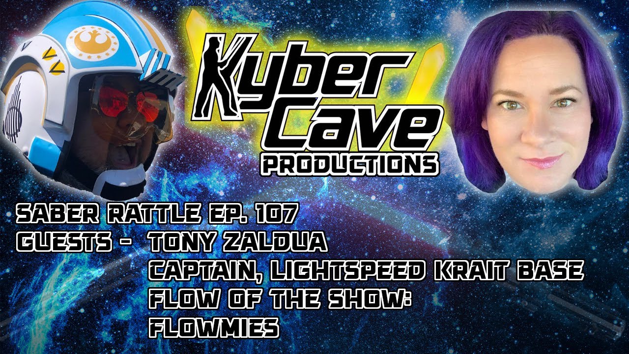 Saber Rattle; Ep 107 Guest - Tony Zaldua - Captain, Lightspeed Krait ...