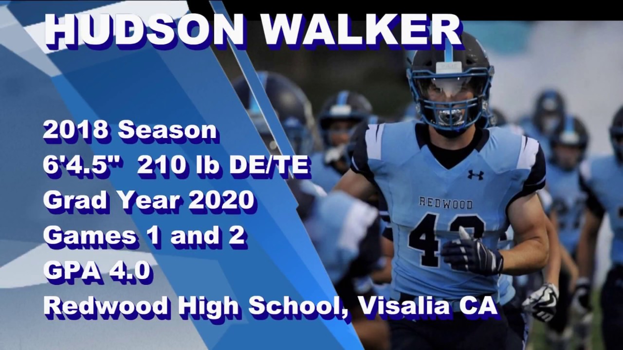 Hudson Walker 2018 Games 1 and 2 - YouTube