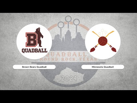 USQ Cup 2024 - Pitch 1: Brown Bears Quadball vs. Minnesota Quadball