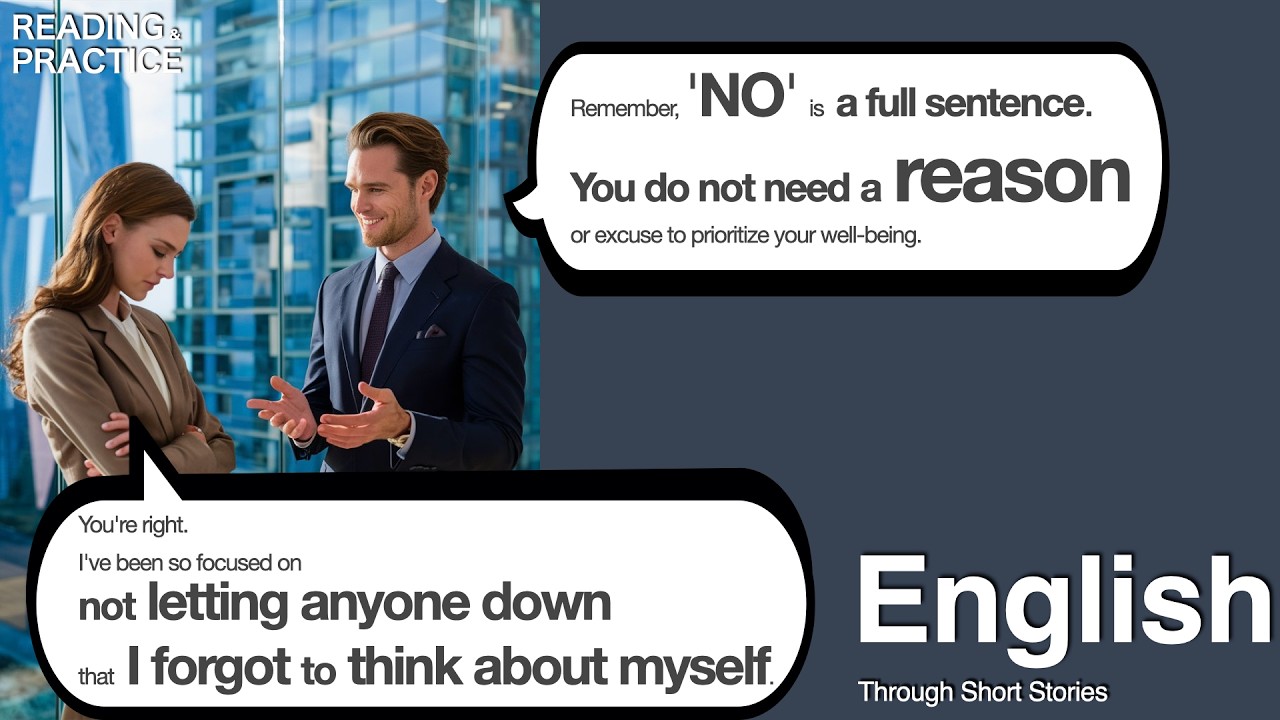 Learn English with Short Short Story┃'NO' is a full sentence. - YouTube