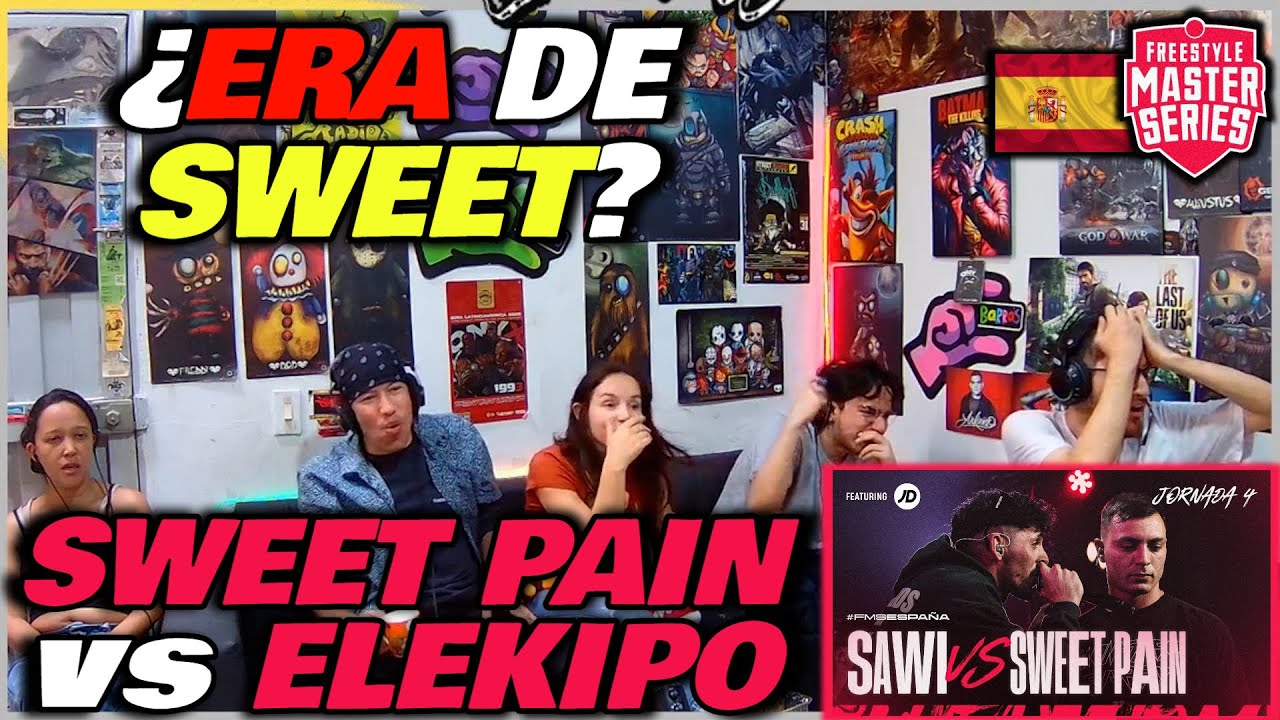🔴COLOMBIANOS REACCIONAN a SWEET PAIN vs SAWI ELEKIPO - ¿ERA DE SWEET ...