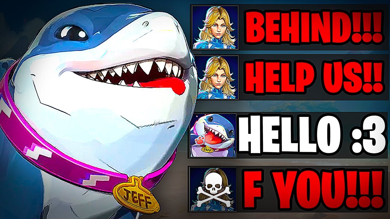 When They Forget to Look At The RANK 1 JEFF (Marvel Rivals) - YouTube