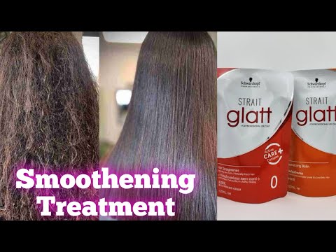 How To: Smoothening Treatment Full Process || Permanently Hair Smoothening || Hair Rebonding process