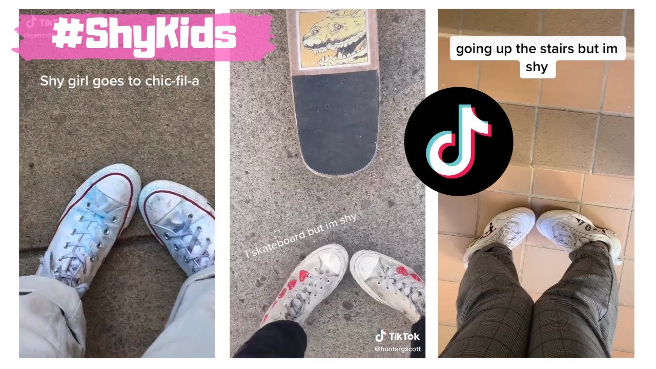 Shy Kids TIKTOK Compilation ~ Trending Hashtags #fyp #ShyKids #4U - YouTube