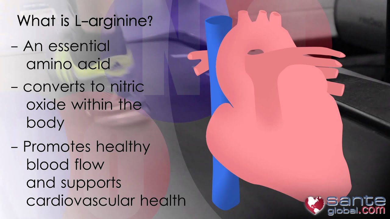 Arginine Infusion: L-Arginine Health Supplement from Sante Global - YouTube