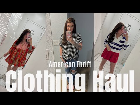 INSANE American Thrift Clothing Haul | Lululemon, Athleta, Michael Kors & More