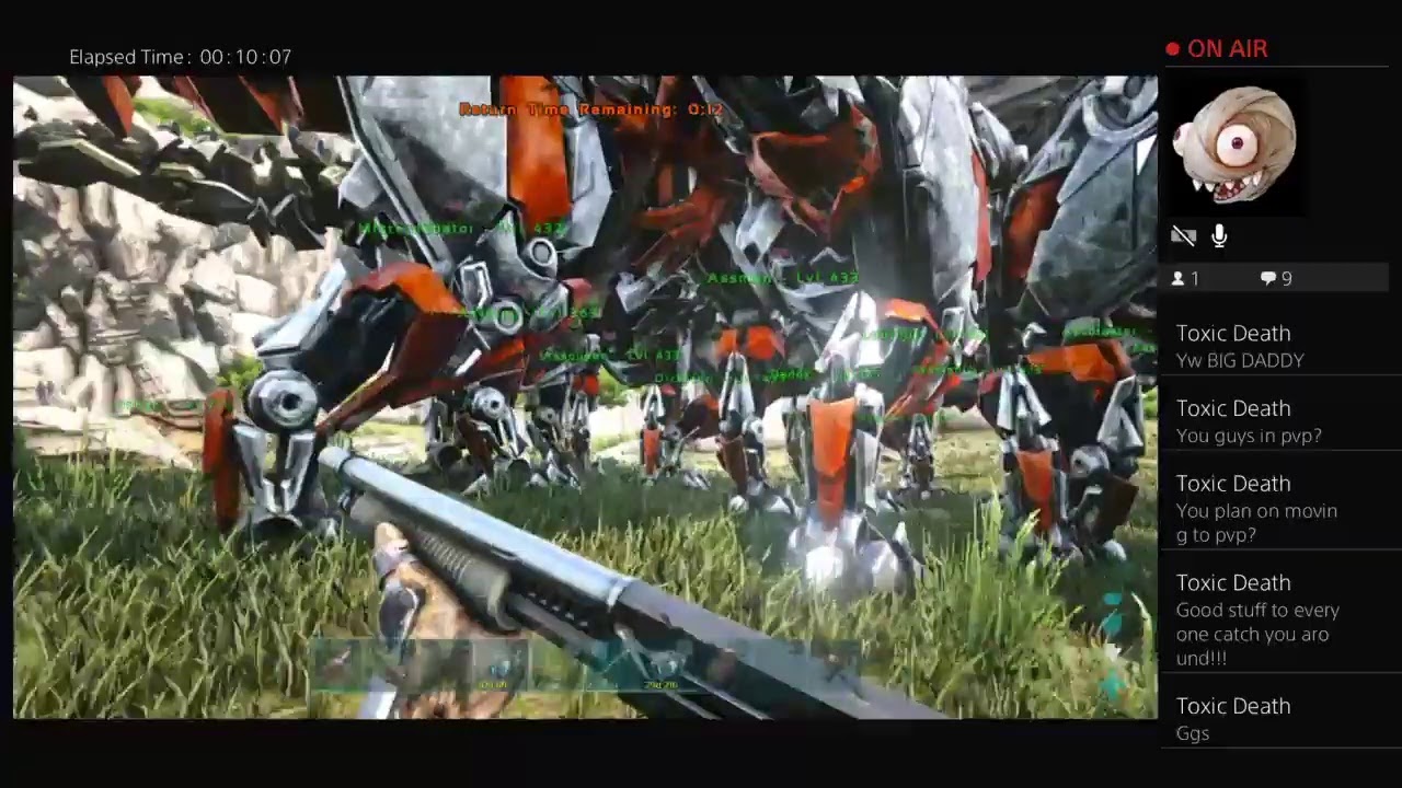 Ark live Beta Valguero Boss Fight - YouTube