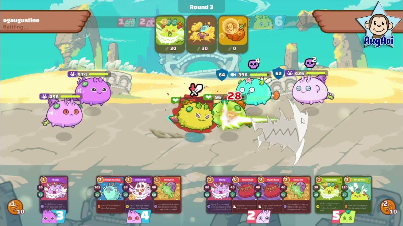 Axie Infinity - Reptile Reptile Plant (RRP Backdoor Tri Spikes) - YouTube