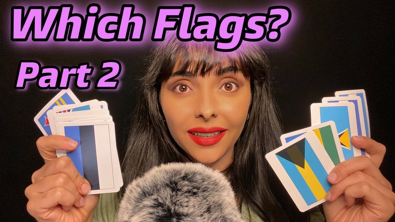 ASMR WHISPERING IN YOUR LANGUAGE 💤😍 Play With Cards /Flags 💆🏻‍♀️ Find ...
