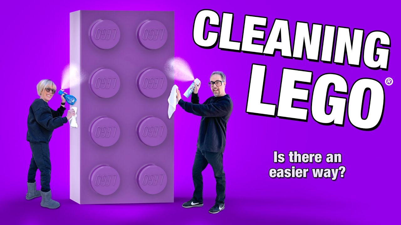 Cleaning LEGO® Bricks and Sets - YouTube