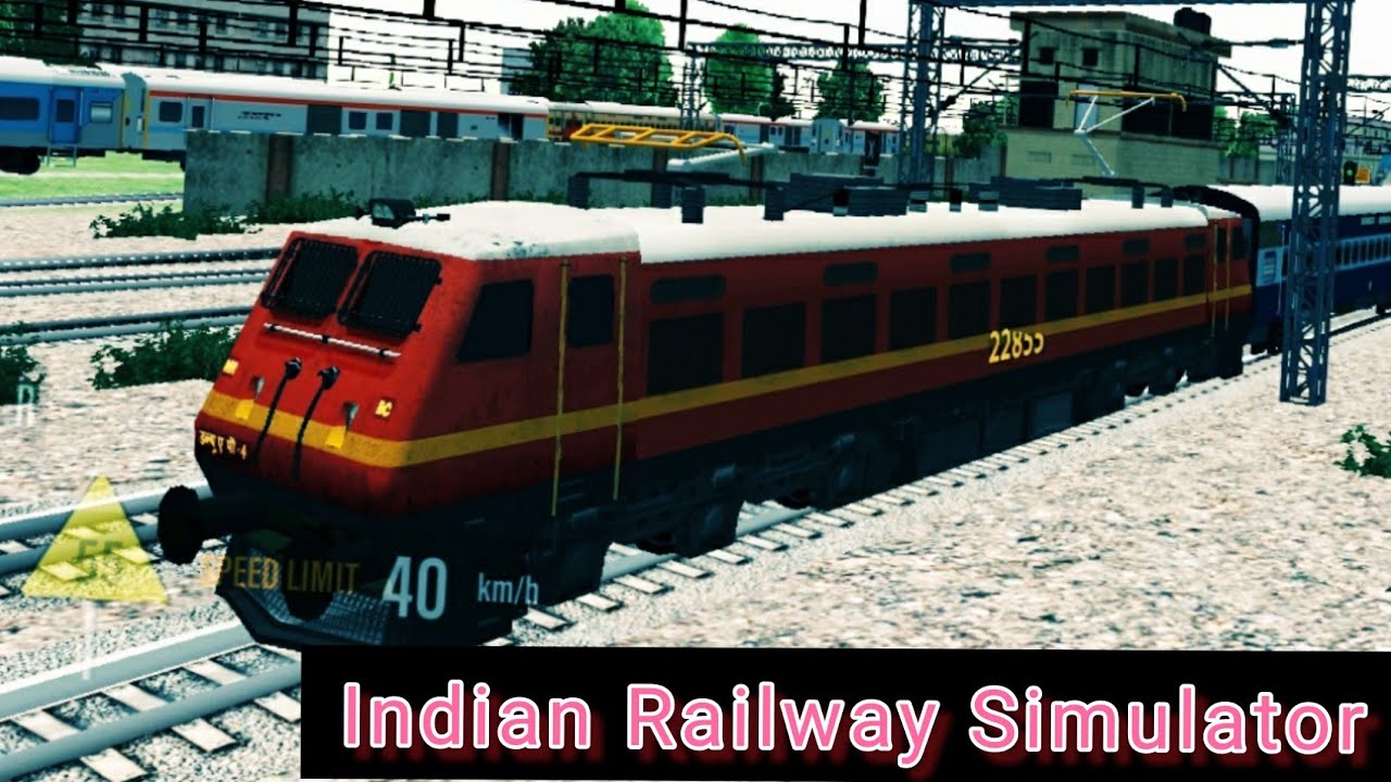 Indian Train Simulator ! Android Gameplay ! crossing+action ! wap4 ...