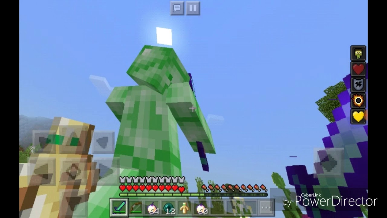 WHAT GREEN STEVE IN MINECRAFT EPIC BATTLE!!!! (Addon) - YouTube