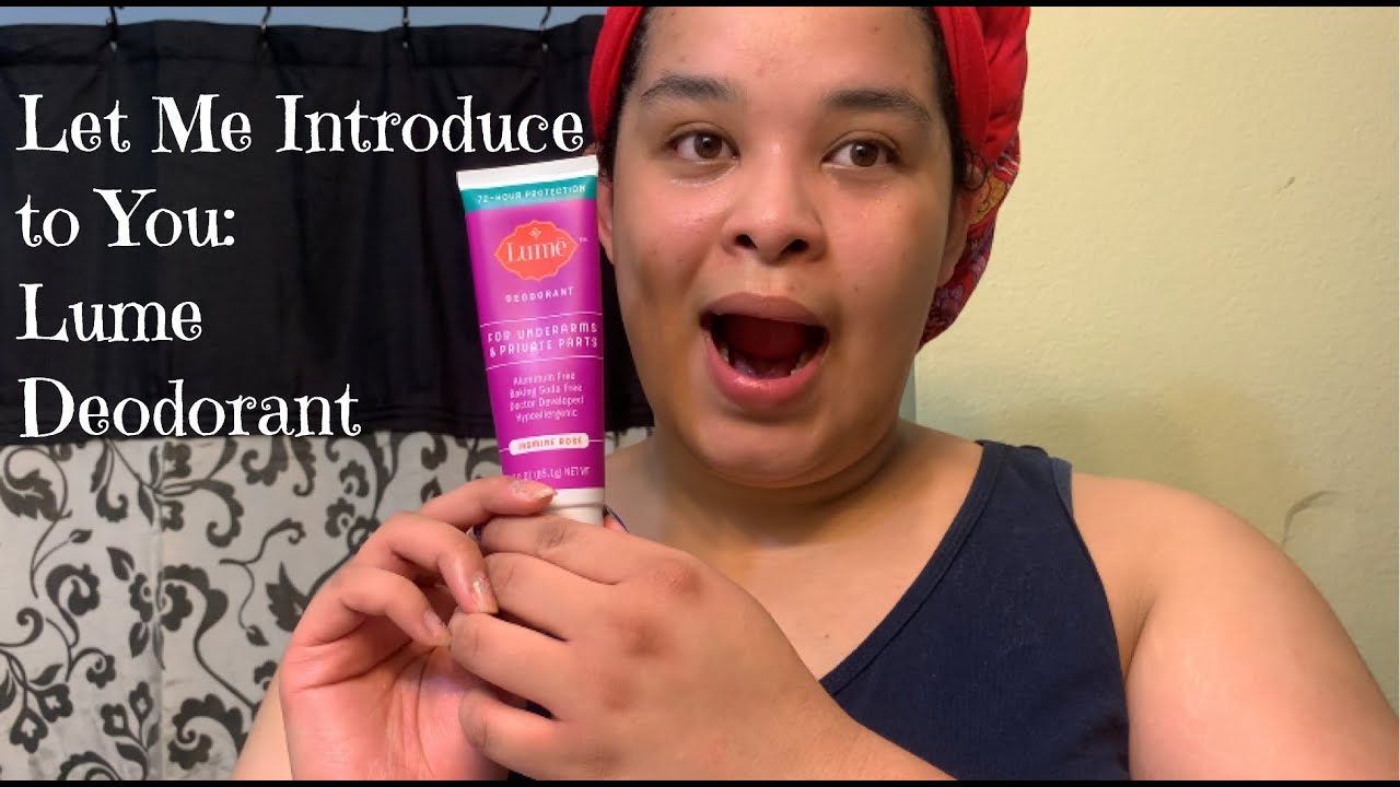 Let Me Introduce to You: Lume Deodorant | @curlycami13 - YouTube