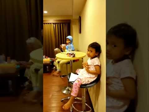 Kaka ade staycation di Hotel Serpong 2020. Alhamdulillah