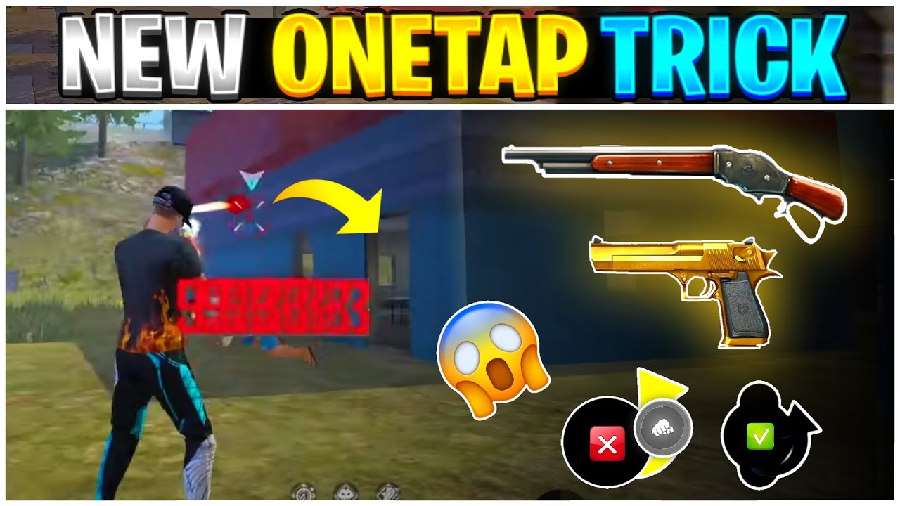 New One Tap Headshot Trick 🔥 | Secret One Tap Headshot Trick 👽 | Free ...