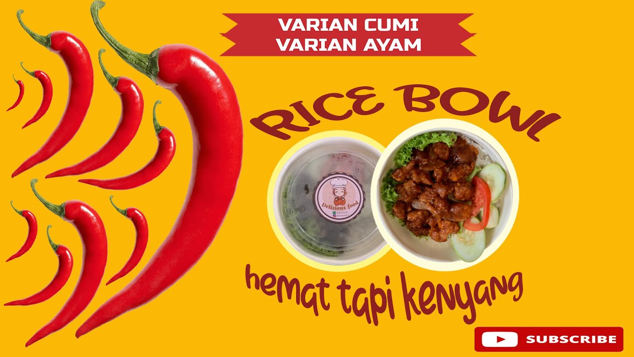 Motion grapich-iklan rice bowl by:eri - YouTube