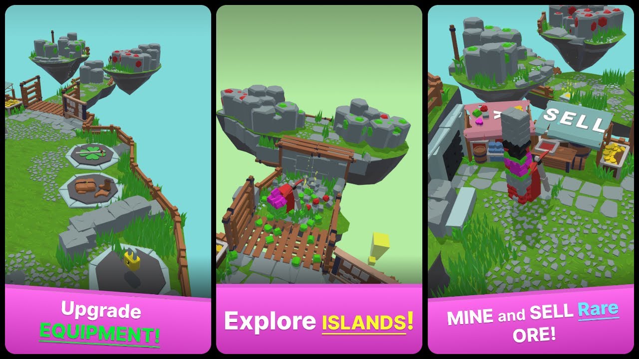 Miner island - Craft adventure Game Android Gameplay - YouTube