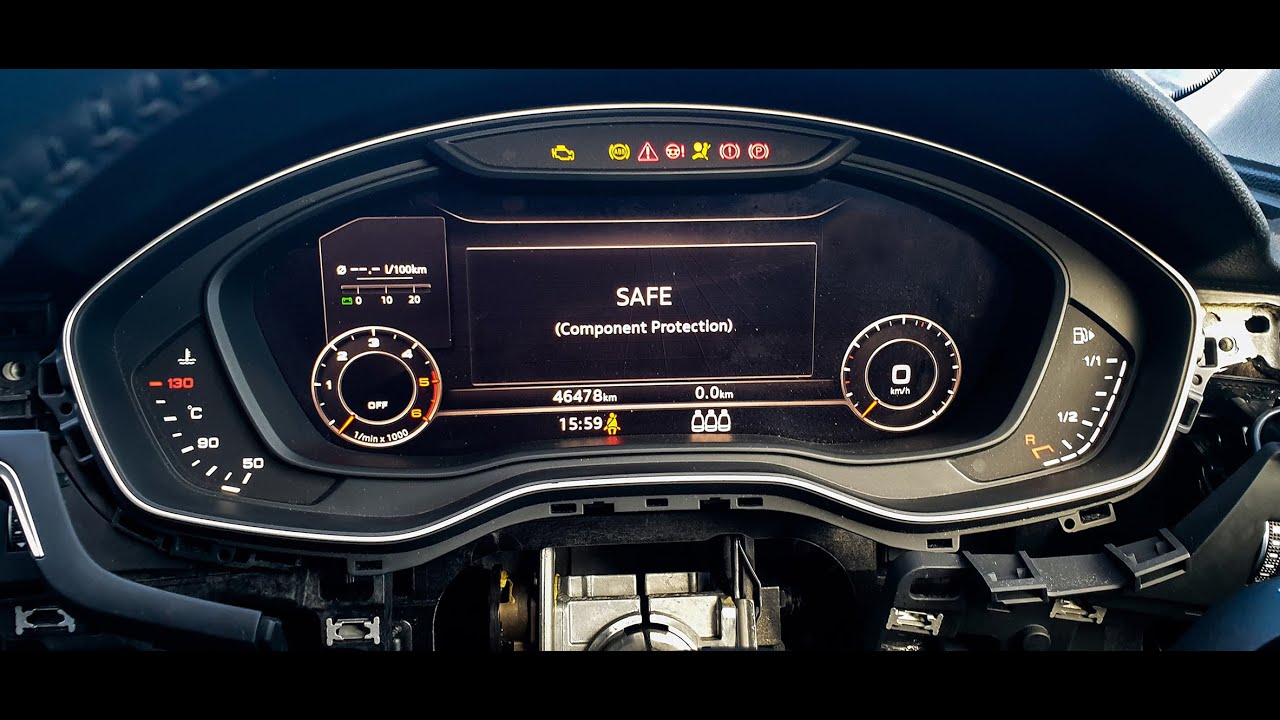 Audi A4 B9 Virtual Cockpit Retrofit - YouTube