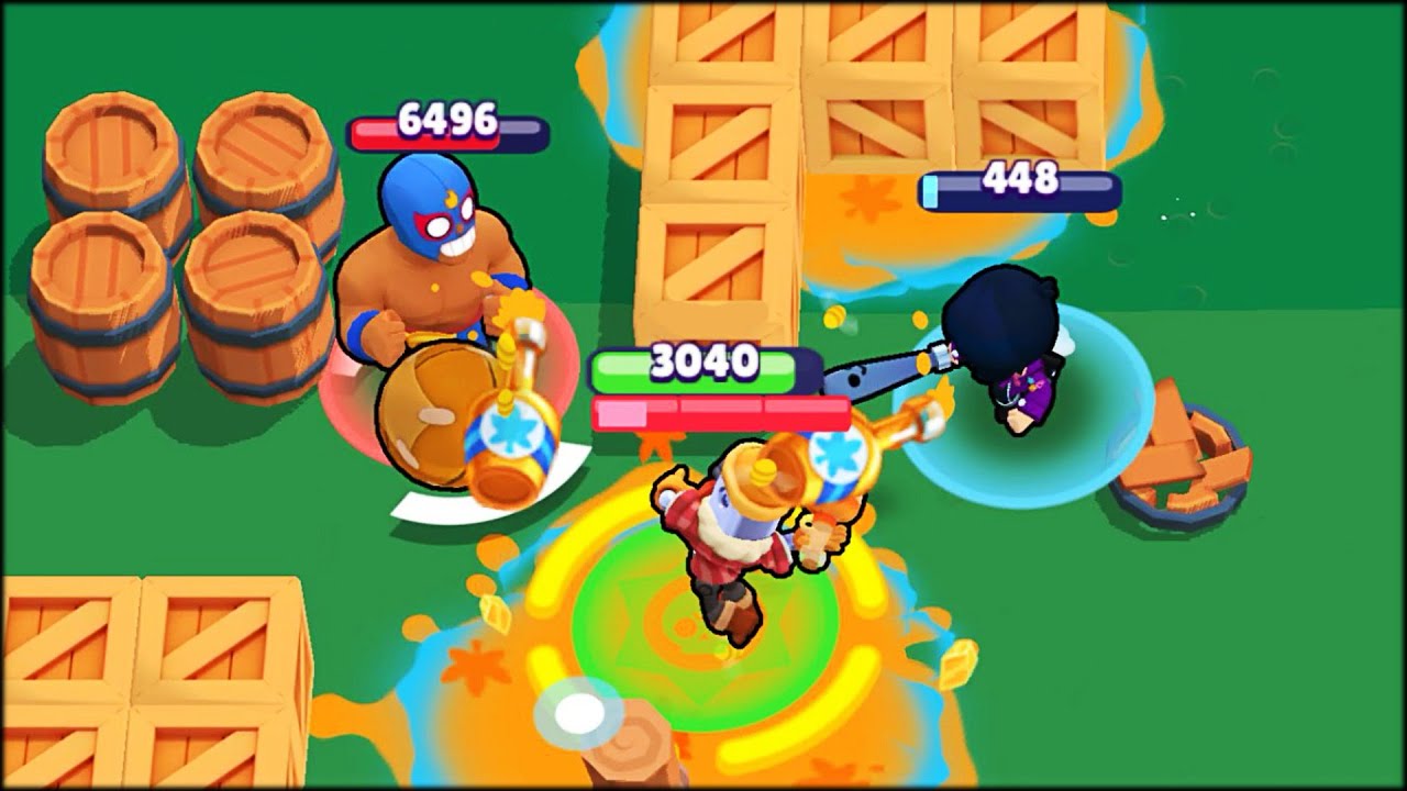 Brawl Stars - Brawl Ball: Triple Dribble - Brawler: Maple Barley - YouTube